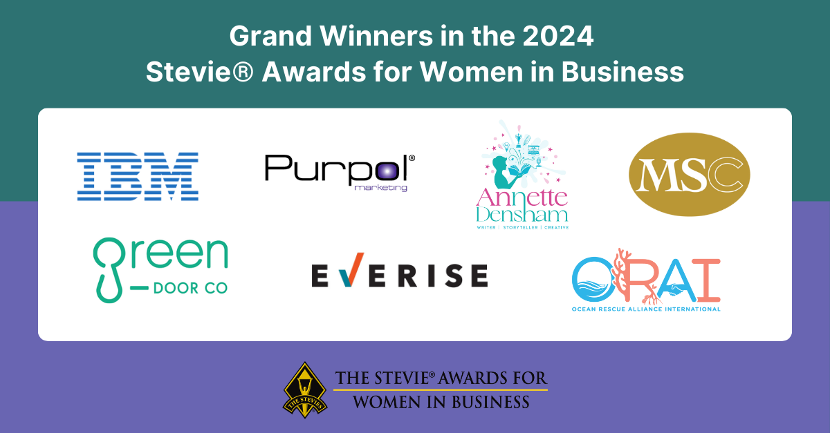 Winners in the 21st Annual Stevie® Awards for Women in Business Announced